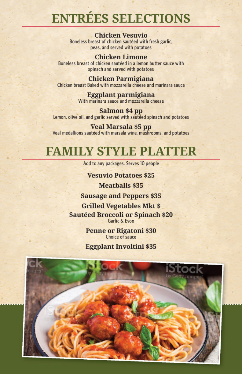 Group Dining | Mamma Maria's