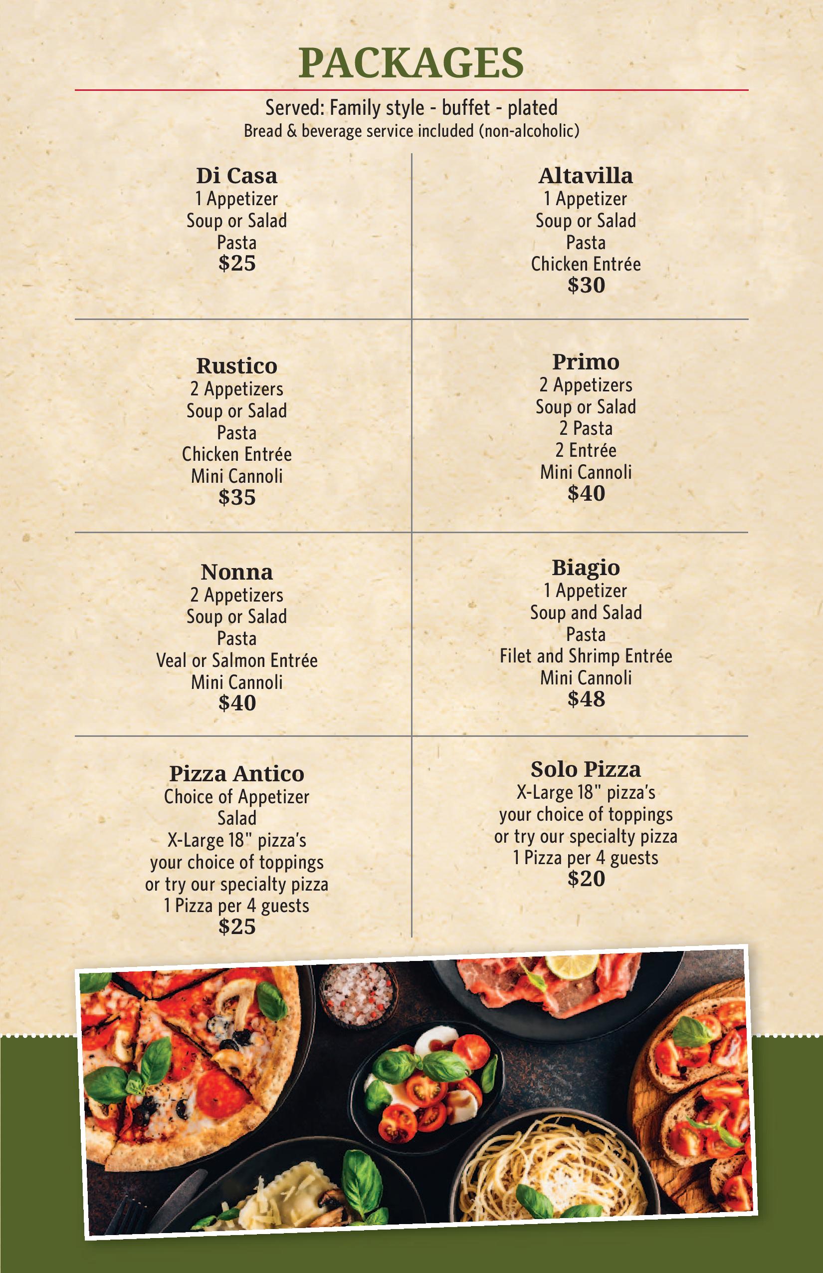 Group Dining | Mamma Maria's